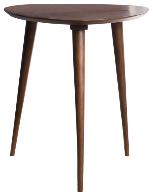 GDF Studio Finnian Wood Finish End Table - Midcentury - Side Tables And ...