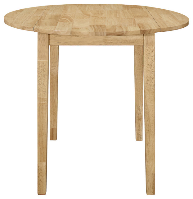 Bucknell 3-piece Dining Set With Drop Leaf Natural and Tan ...