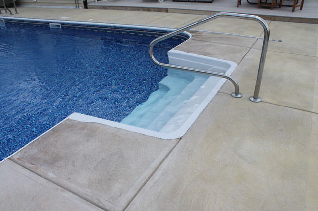 Modern Pool Handrail