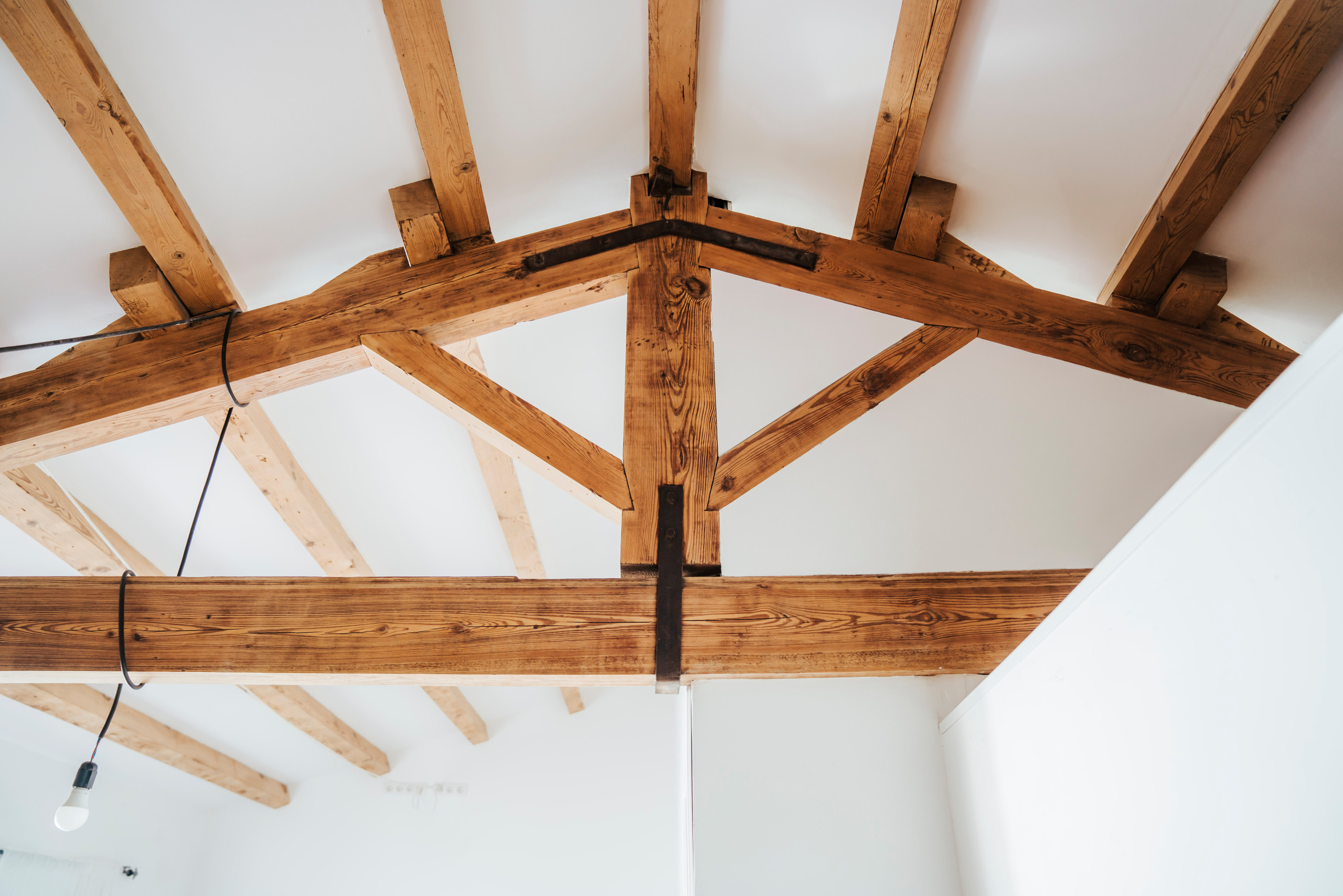 Casas Con Cerchas De Madera