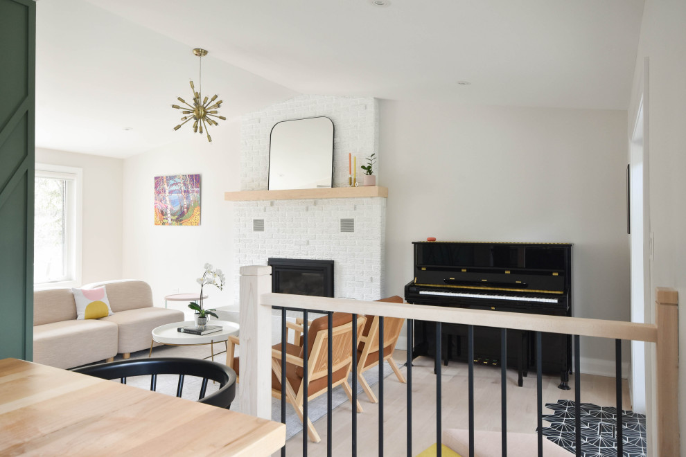 Hill Street Main Floor Design - Contemporary - Living Room - Ottawa ...