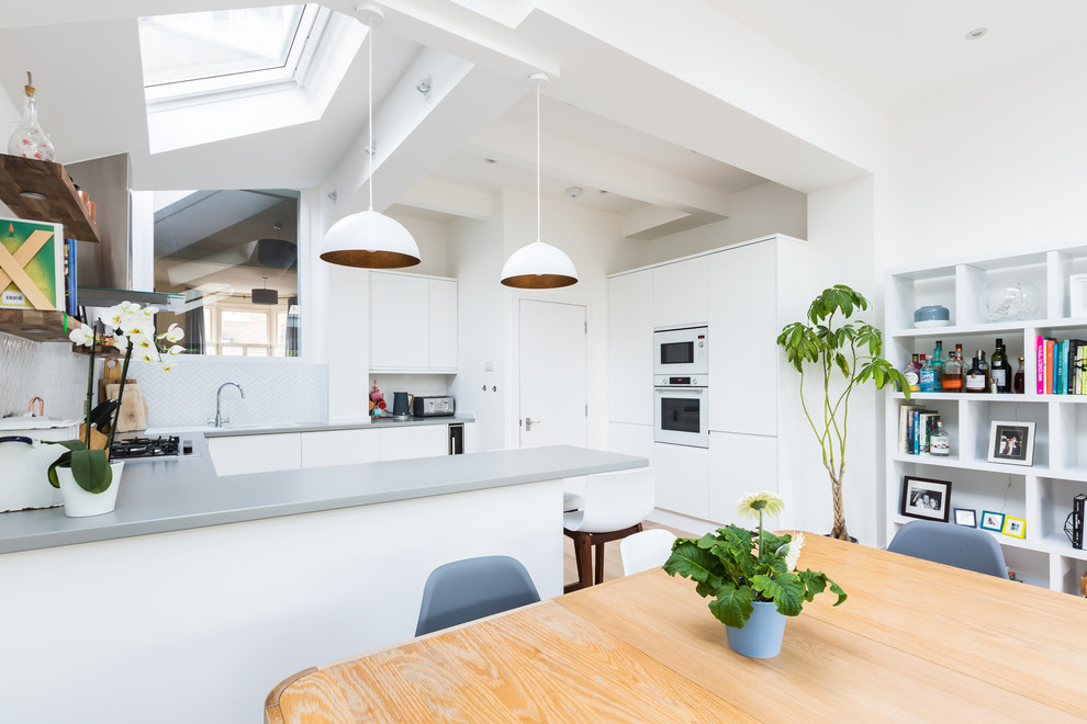 Chic Contemporary Extension - Osterley - Contemporary - Kitchen ...