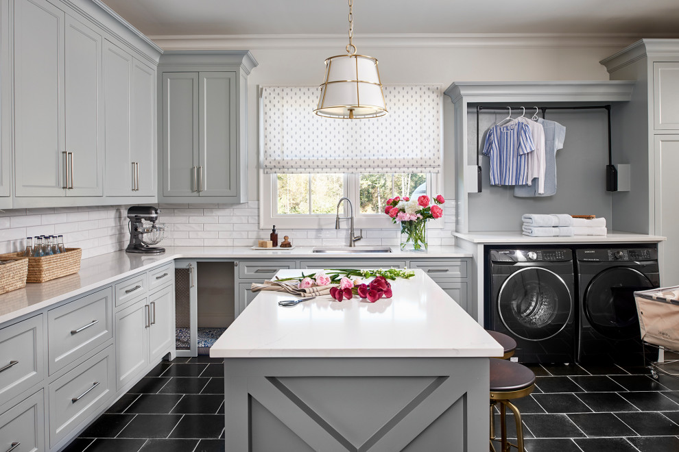 Manor House Full Home Design - Traditional - Laundry Room - Other - by ...