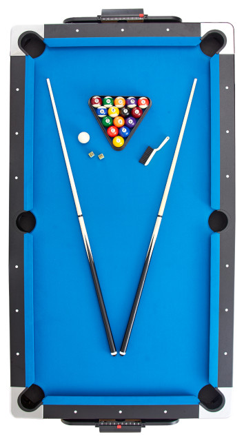 VEVOR 3-in-1 Rotating Swivel Multi Game Table Air Hockey Billiards ...