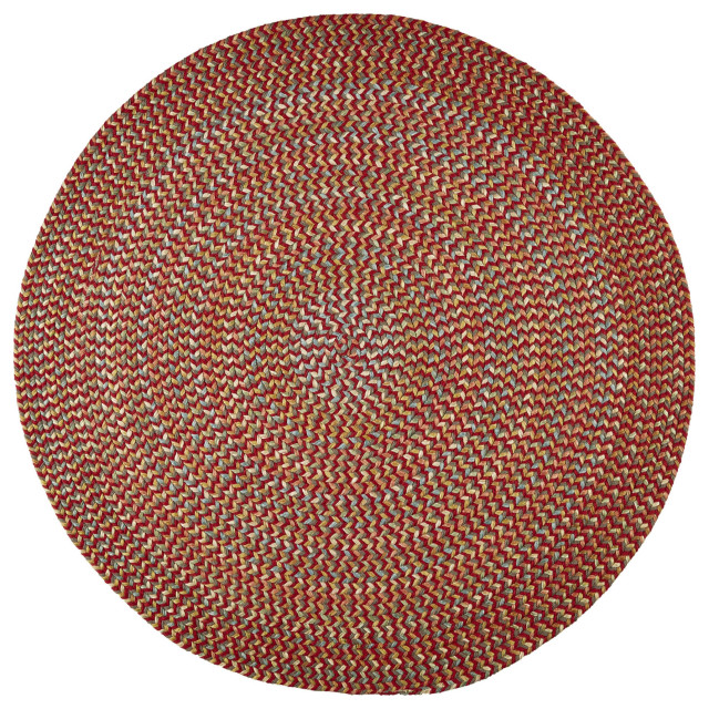 Confetti Bright and Bold 5, Carrier Braided Rug, 8' Round ...