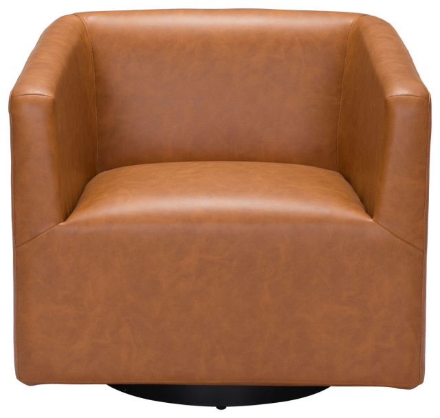 Brooks Accent Chair Brown - Contemporary - Armchairs And Accent Chairs ...