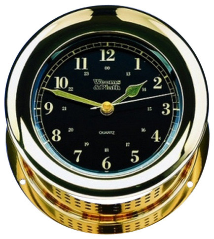 Weems and Plath Atlantis Premiere Quartz Ship's Bell Clock - Beach ...