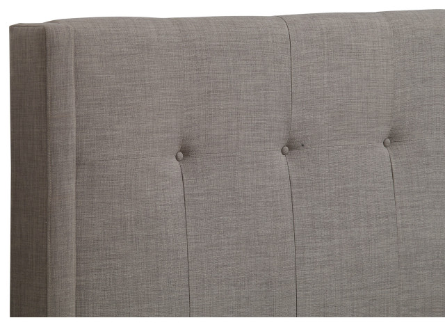 Modus Geneva Cal King Madeleine Headboard Bed, Dolphin, Cal King ...