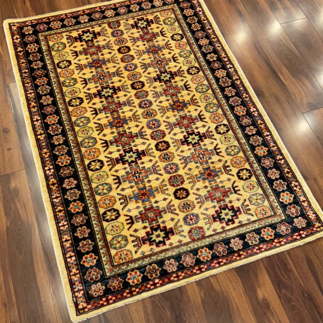 Kaoud Rugs 3.1X4.7 Rectangle Beige Ant. Shiraz Area Rug - Mediterranean ...