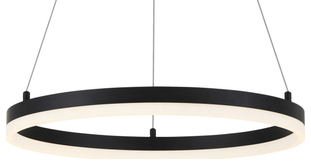 Kovacs P1910-L Recovery 20"W Integrated LED Suspension Pendant - Modern ...