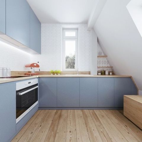 30 Edgy Attic Kitchen Design Ideas - Kitchen - Sacramento - by ...