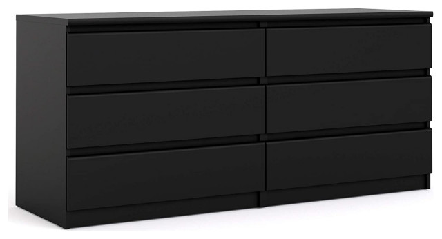 Contemporary 6-Drawer Double Dresser - Transitional - Dressers - by ...