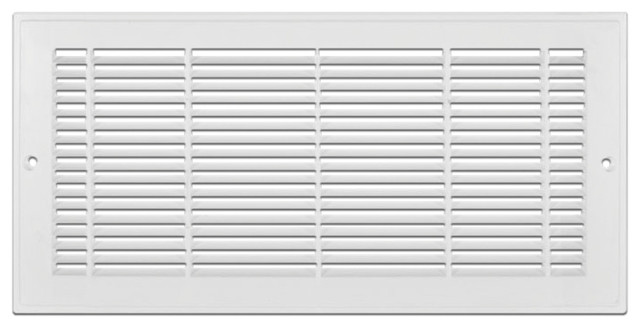 Plastic Return Air Grill, 12x6 - Contemporary - Registers Grilles And ...