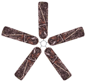 True Timber Fan Blade Covers, Set of 5 - Rustic - Ceiling Fan ...