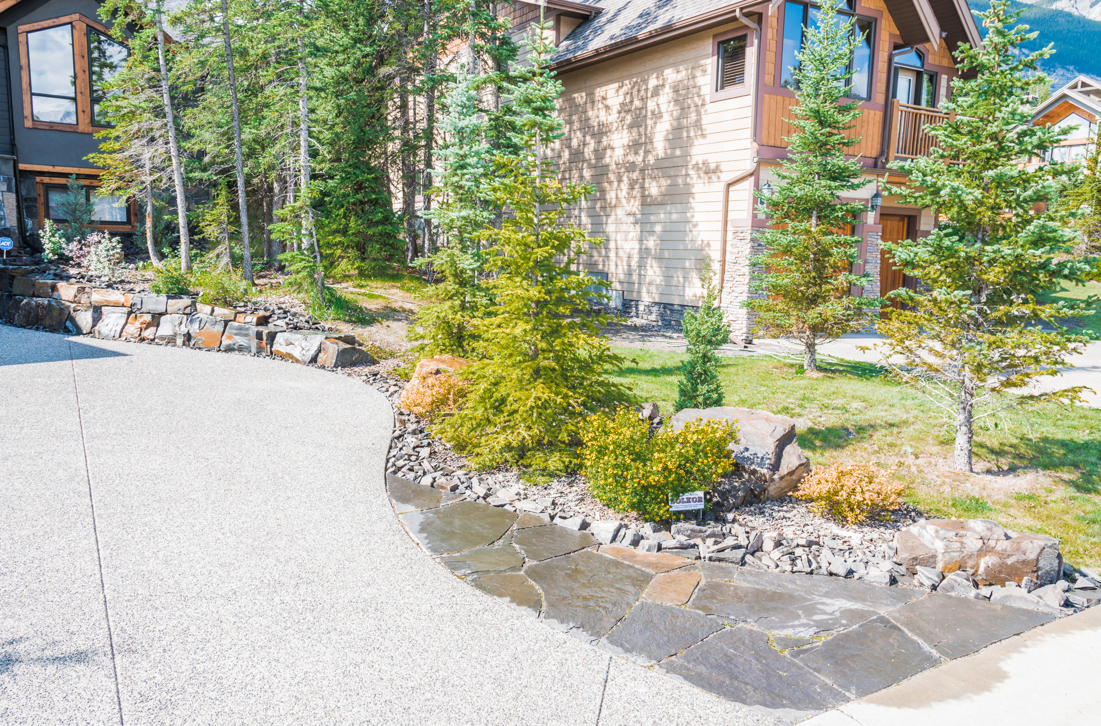 Sloped Driveway Landscaping Ideas Need New Home Front Yard Landscape