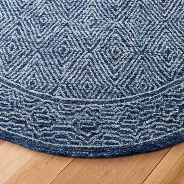 Safavieh Capri CPR217N Rug Rug, 7' Round - Contemporary - Area Rugs ...