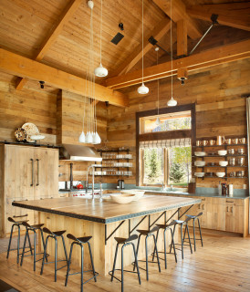 American Spirit - Rustic - Kitchen - Other - by Faure Halvorsen ...