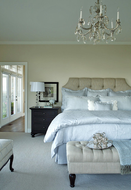 tranquil master bedroom - Traditional - Bedroom - Toronto - by Jackie ...