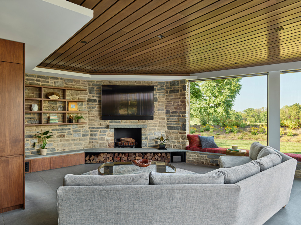 Whole Home - Savant Transformation - Modern - Family Room ...