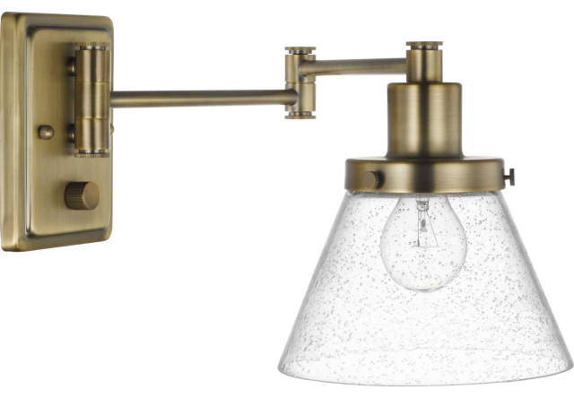 Progress Lighting P710084 Hinton 10" Tall Wall Sconce - Transitional ...