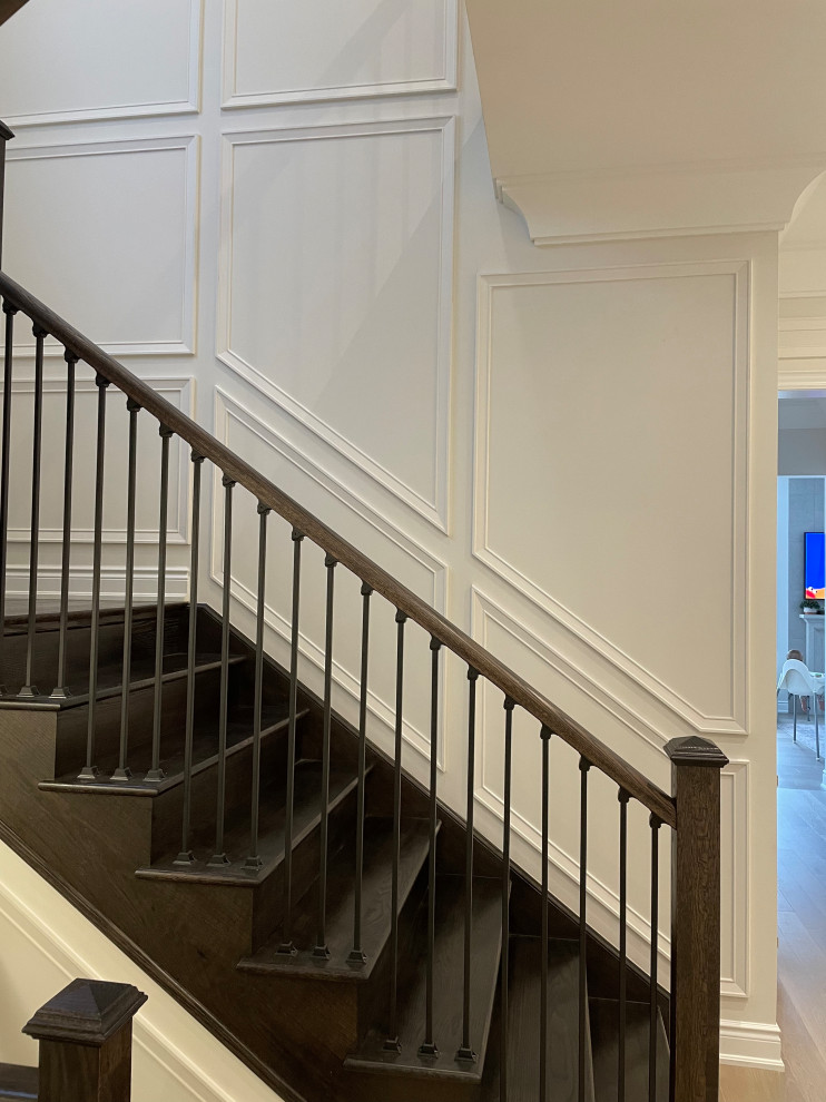 Custom Wainscoting Projects - Traditional - Staircase - Toronto - by ...