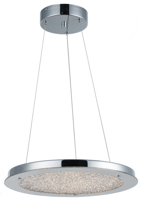 Stardust Chandelier, Chrome - Contemporary - Pendant Lighting - by ...