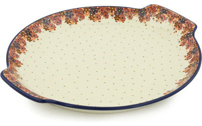 Polish Pottery 13" Stoneware Platter Hand-Decorated Design ...