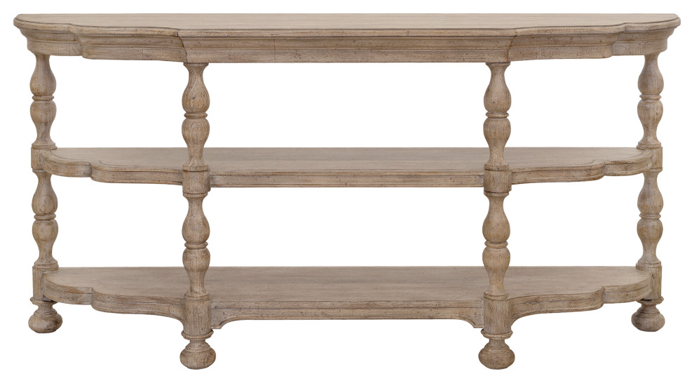 Higgins Street 2-Shelf Console Table - French Country - Console Tables ...
