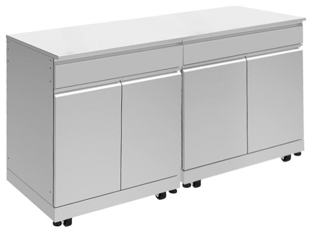 Transolid OBC32 Single Base Cabinet Outdoor Kitchen, Standard ...