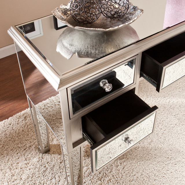 Paris Mirrored Console - Transitional - Console Tables - by SEI | Houzz