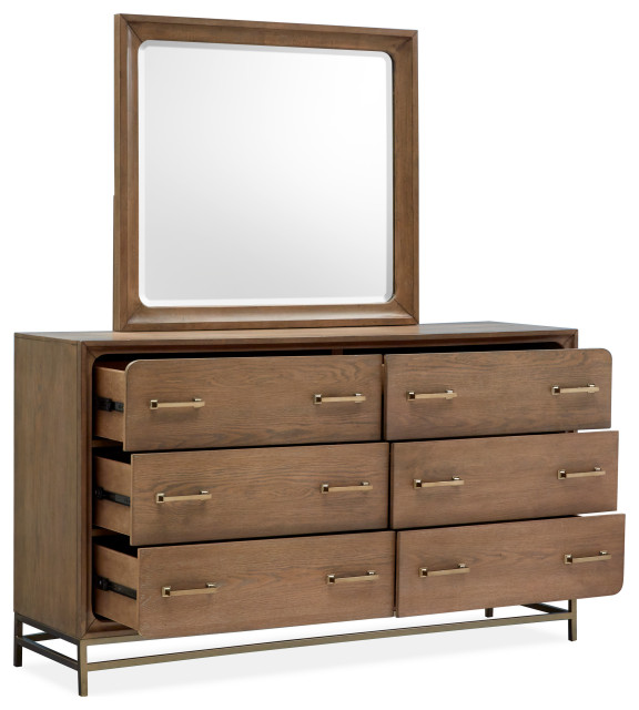 Double Drawer Dresser - Contemporary - Dressers - by Magnussen Home | Houzz