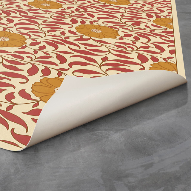 Joli Sol Georgia Vinyl Mat, 36x60 Rectangle - Contemporary - Area Rugs ...