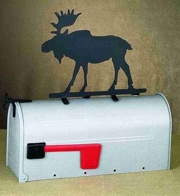 Moose Mail Box Decoration - Rustic - Mailboxes - by Meyda Lighting | Houzz