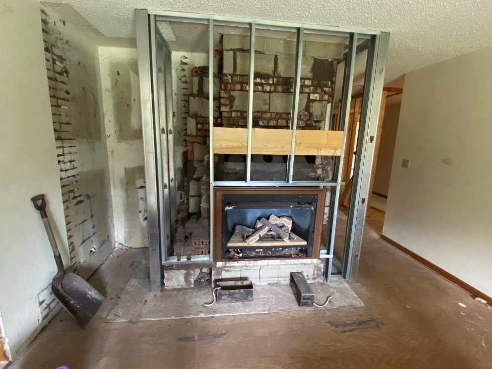 Offset fireplace ideas needed