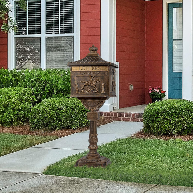 Postal Security Mailbox - Bronze - Traditional - Mailboxes - by ...
