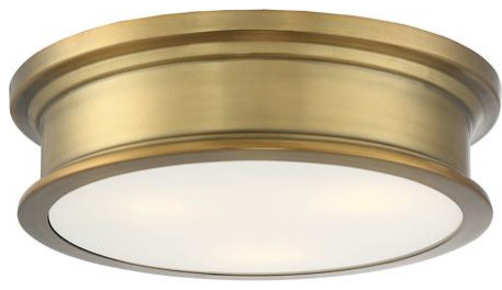 Watkins 3-Light Flush Mount - Transitional - Flush-mount Ceiling Lighting - by LAMPS EXPO | Houzz