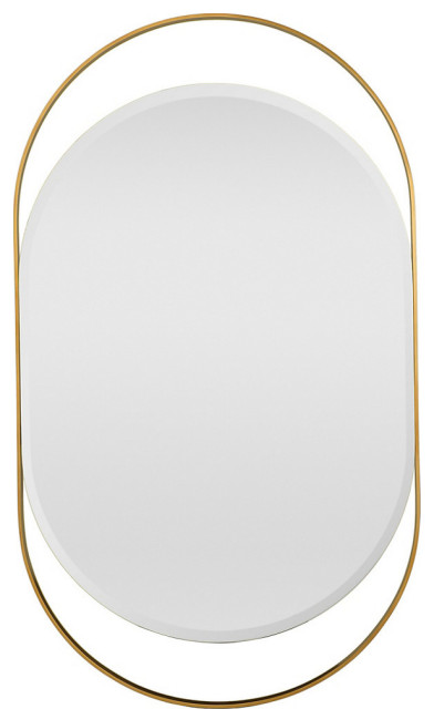 Brass Frame Mirror - Contemporary - Wall Mirrors - by Maitland-Smith ...