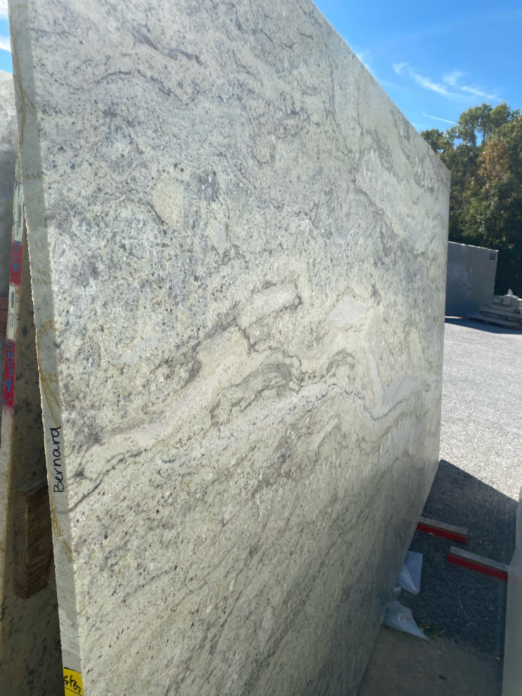 Jurassic green granite for kitchen countertops: leathered or polished?