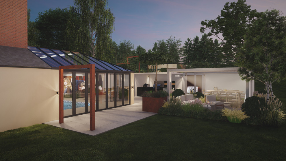 Outdoor kitchen in Daventry, Northampton - Modern - Patio - Other - by ...