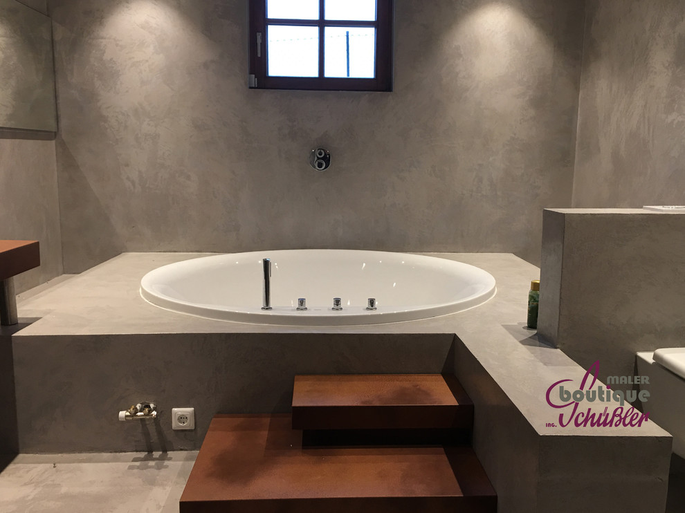 fugenloses Bad - Contemporain - Salle de Bain - Autres périmètres - par ...