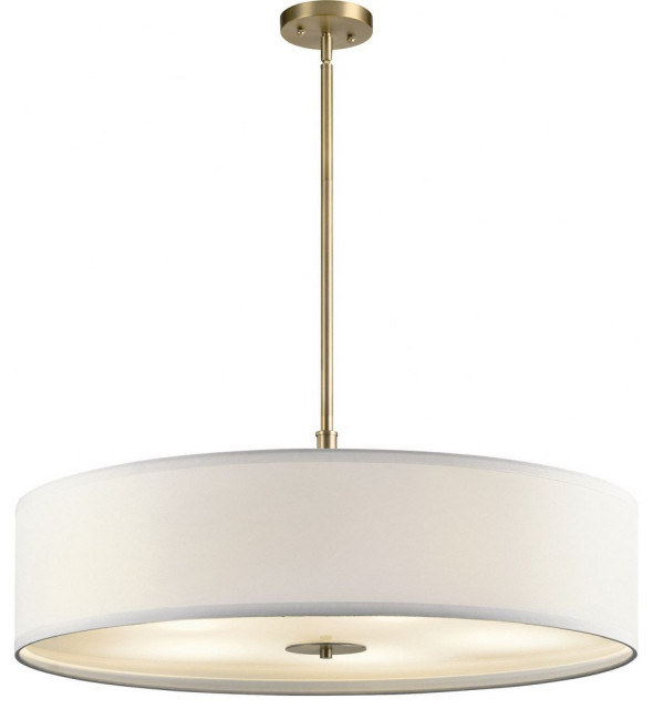 5 light Pendant - Transitional inspirations - 12 inches tall by 30 ...