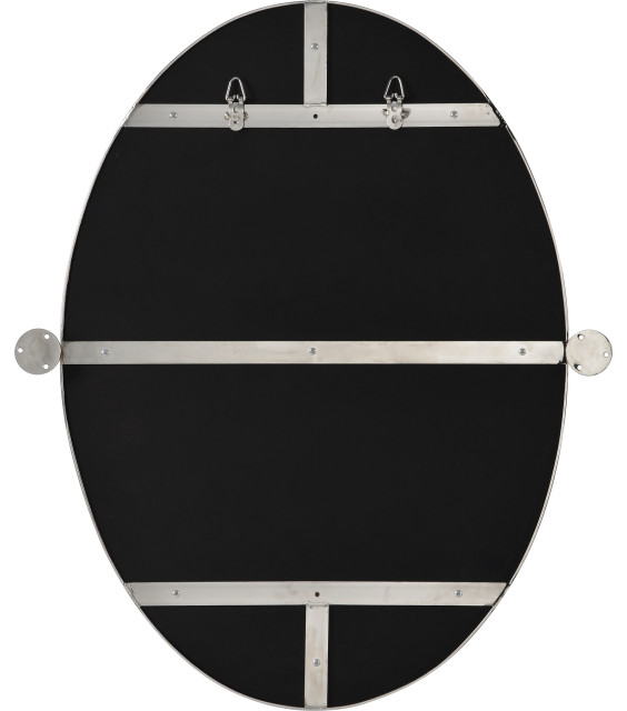 Azalea Oval Mirror 24 X 30 X 1.5 - Transitional - Bathroom Mirrors - by ...