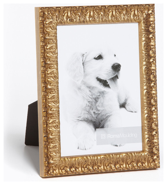 White Medium Width Table Top Frame, 5" x 5" - Traditional - Picture ...
