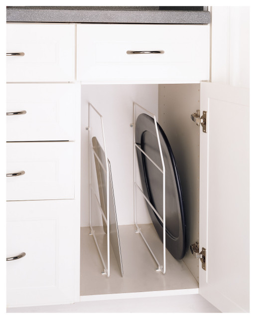 Baking Sheet organizer for Wall/Base Cabinets, 18" - Contemporary ...