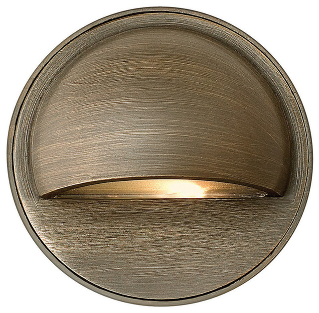 Hinkley LED Hardy Island Deck 1-Light Matte Bronze Deck Light ...