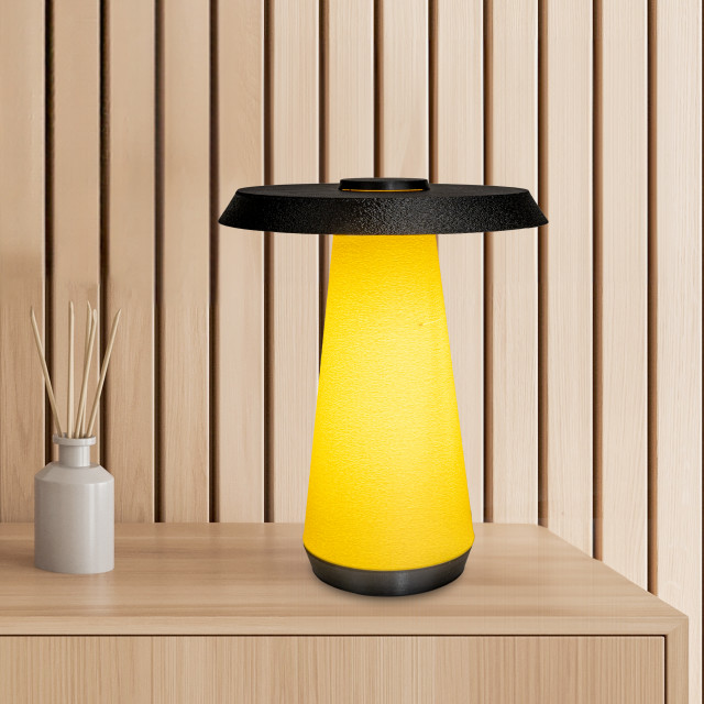 Mid-Century Minimalist Plant-Based PLA 3D Printed Dimmable LED Table ...