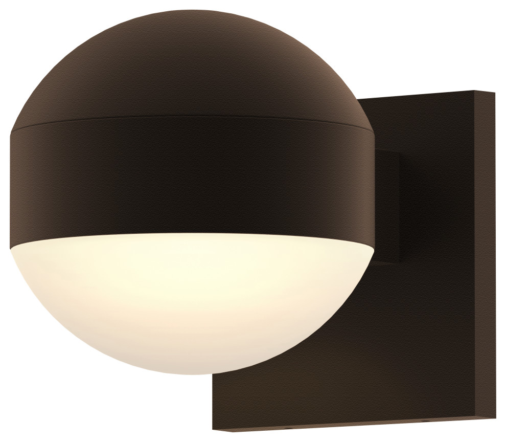 Reals Downlight LED Sconce with Dome Lens and Dome Cap - Contemporary ...