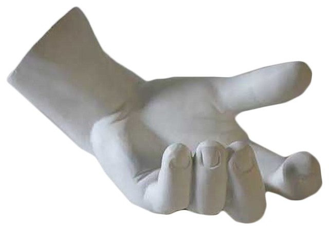 Male Left Hand 11 L, Drawing Casts Hands - Contemporary - Garden ...