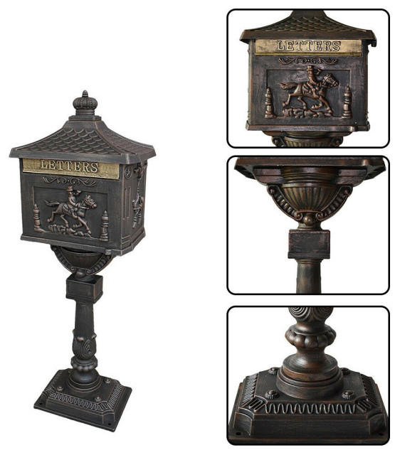 Postal Security Mailbox - Bronze - Traditional - Mailboxes - by ...