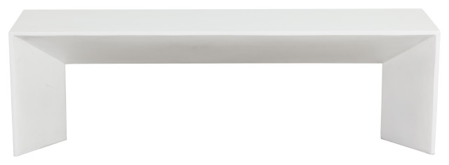 Nomad Bench White - Contemporary - Accent And Storage Benches - by Sunpan Modern Home | Houzz